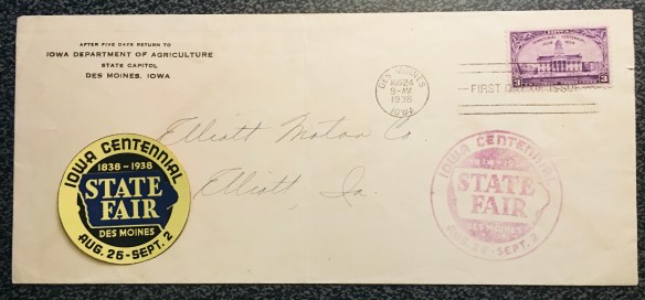 1938 – Iowa Celebrates Our Territorial Centennial. | Our Iowa Heritage