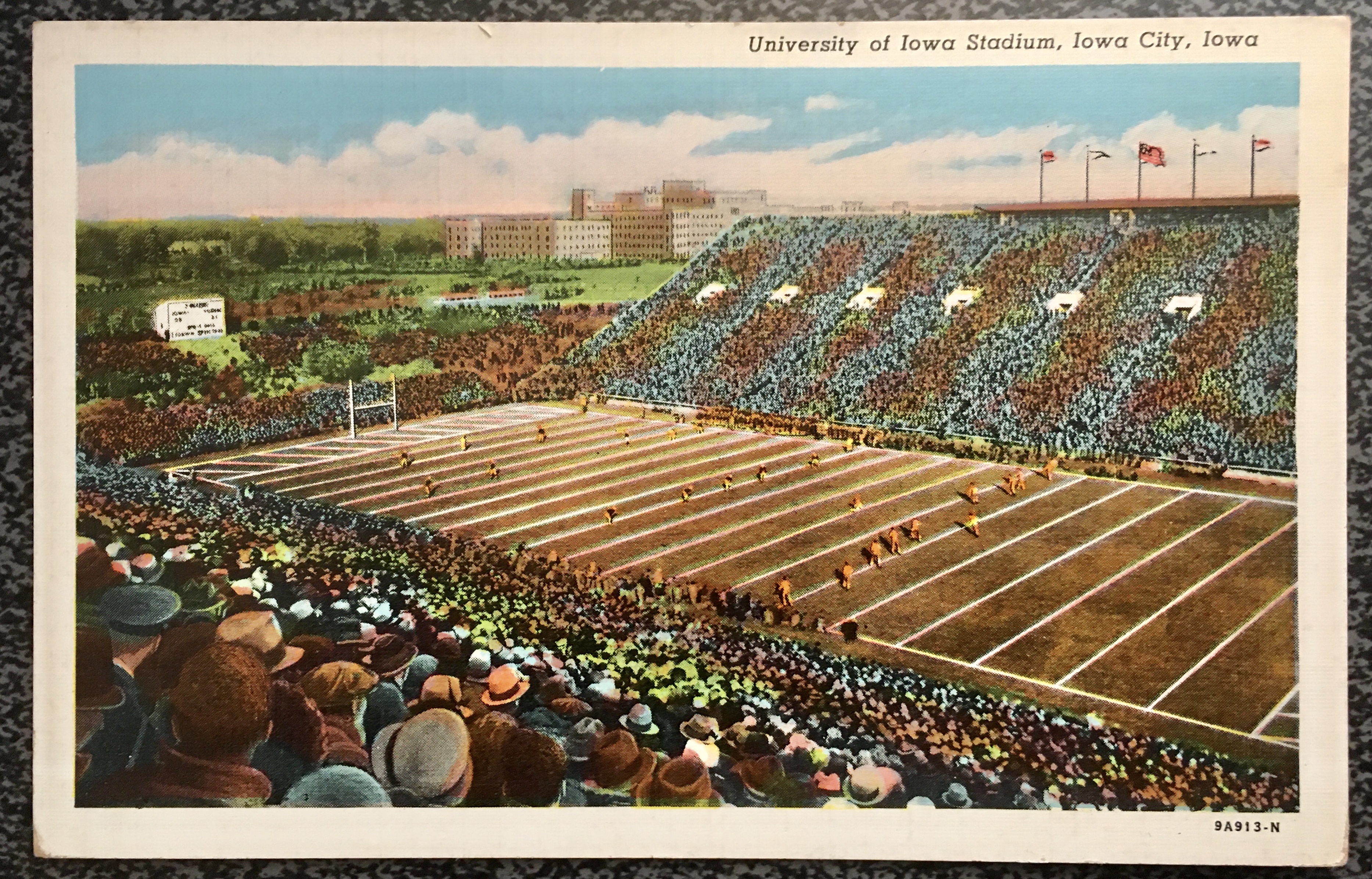 The Hawkeyes Take The Field. | Our Iowa Heritage