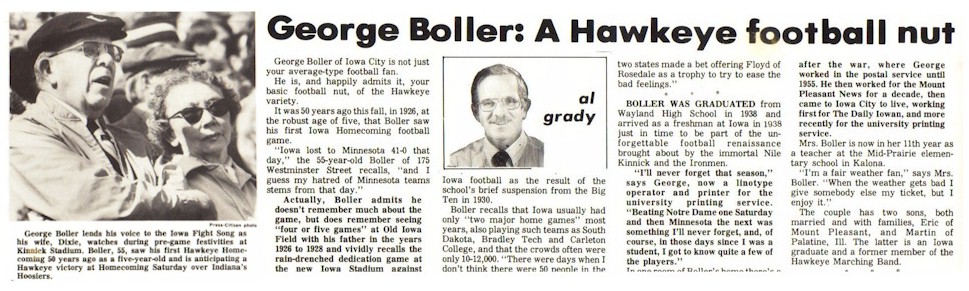 The Hawkeyes Take The Field. | Our Iowa Heritage