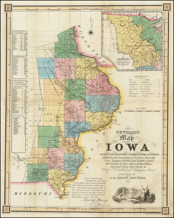 Iowa Territory 1838-1846. | Our Iowa Heritage