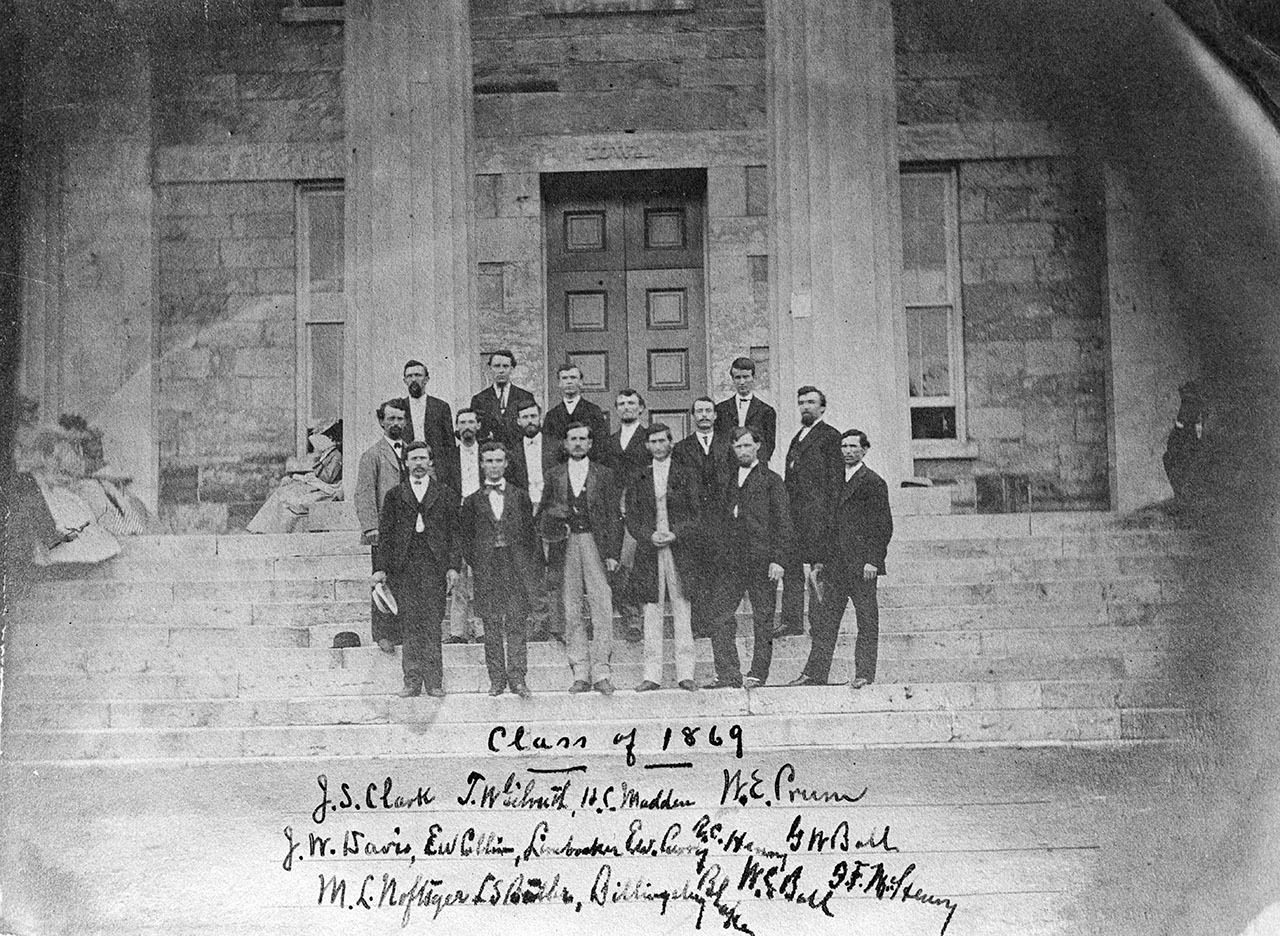 1869-class | Our Iowa Heritage
