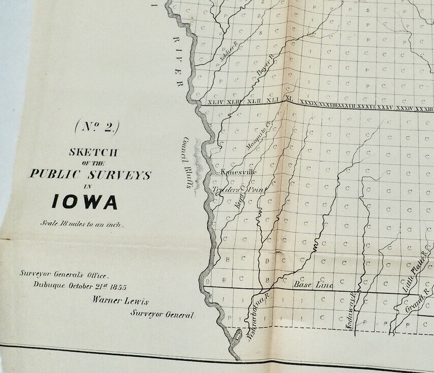 1855iowamap1 | Our Iowa Heritage