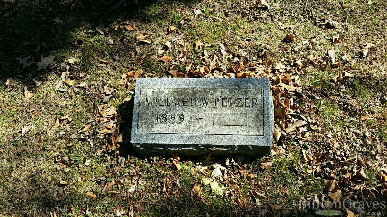 mildredpelzer-grave | Our Iowa Heritage