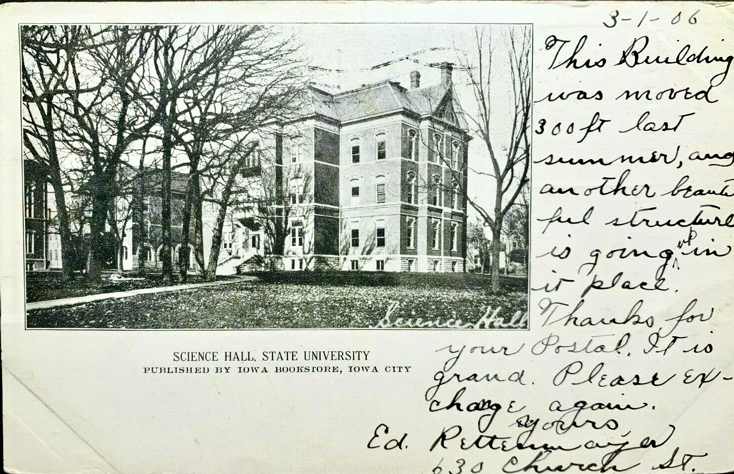 sciencehall-2 | Our Iowa Heritage