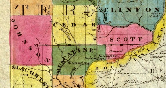The Mapping of Iowa City – 1832 To Today. | Our Iowa Heritage