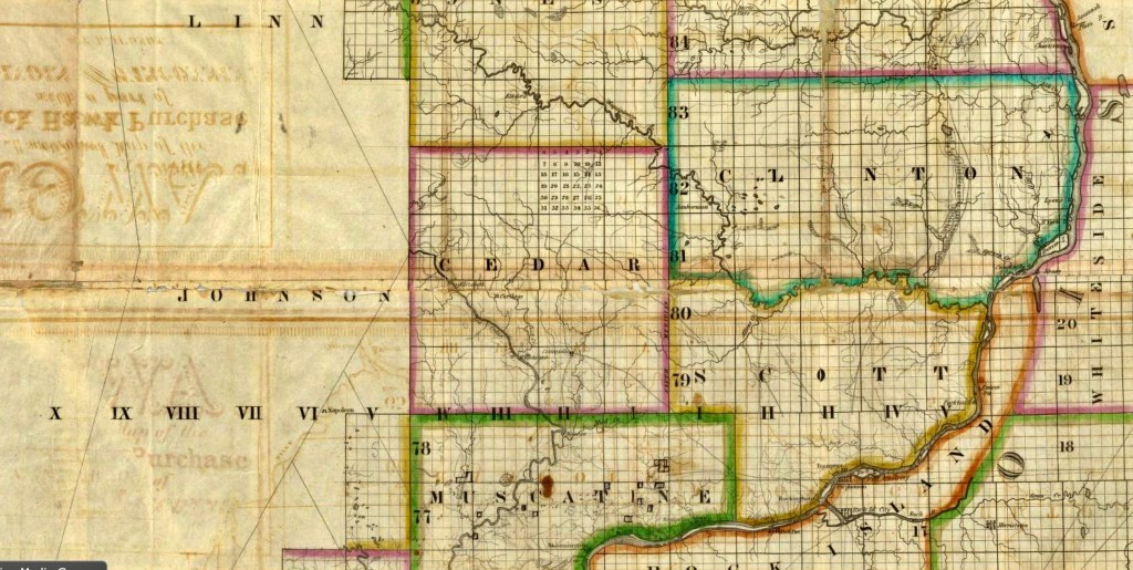 The Mapping of Iowa City – 1832 To Today. | Our Iowa Heritage