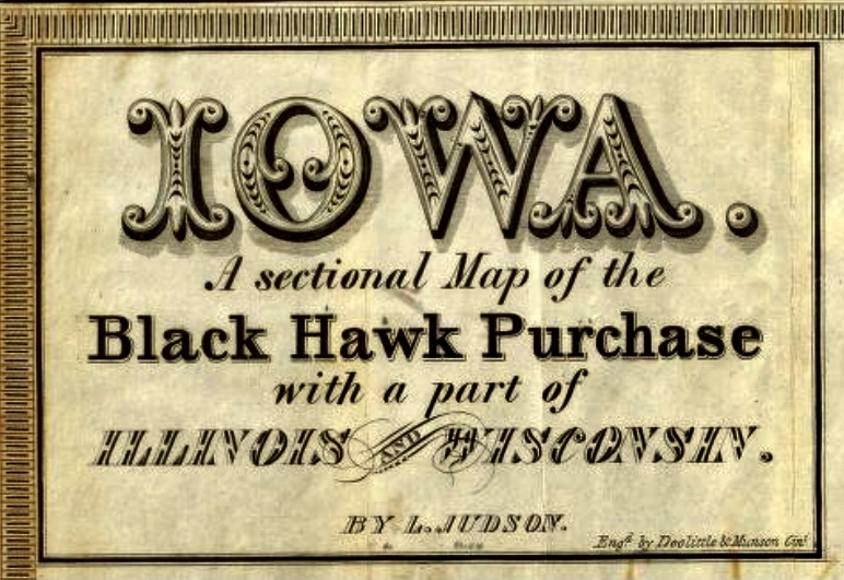 The Mapping of Iowa City – 1832 To Today. | Our Iowa Heritage