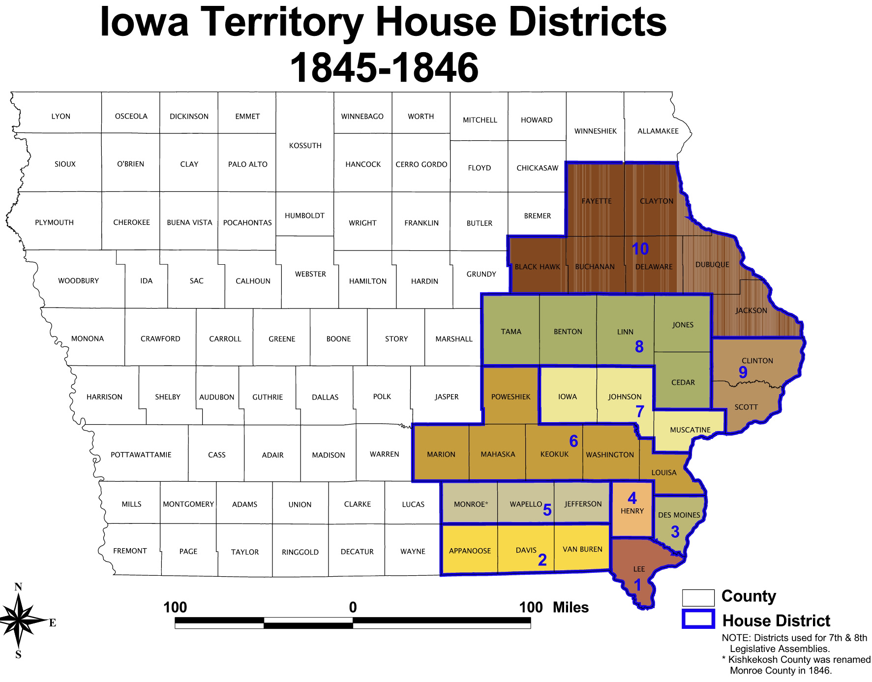 1845-46legislature | Our Iowa Heritage
