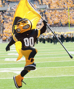 Herky The Hawk Comes To Life. | Our Iowa Heritage