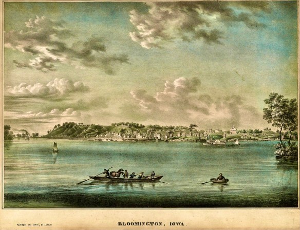 1840 – The Road From Bloomington To Iowa City. | Our Iowa Heritage
