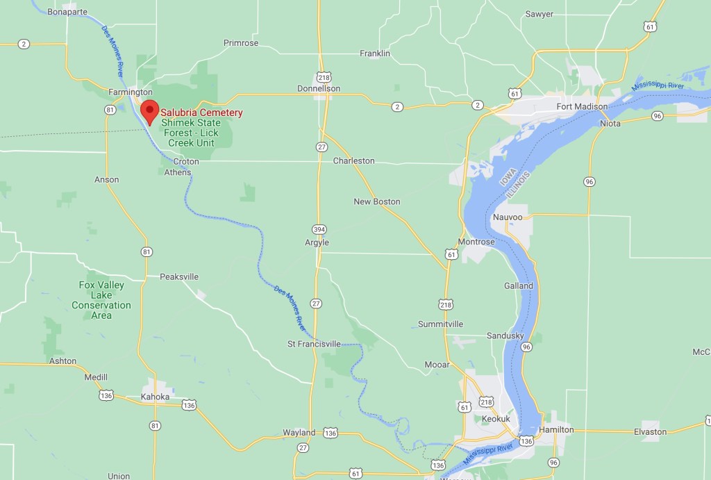 Welcome To Salubria, Iowa! | Our Iowa Heritage