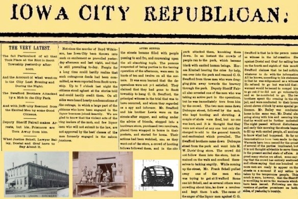 Iowa City Breweries – 1880’s: In Heaven There Is No Beer. | Our Iowa ...