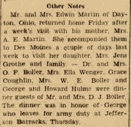 1942-george | Our Iowa Heritage