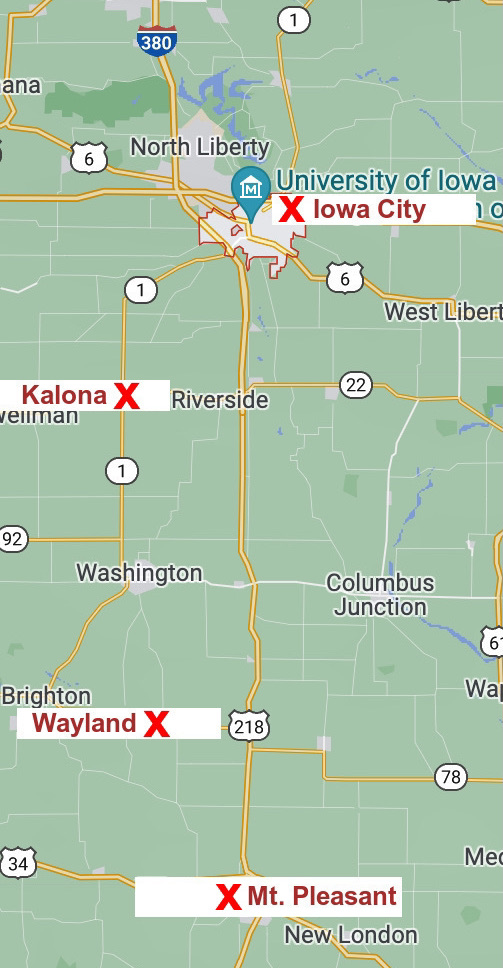 2016map | Our Iowa Heritage