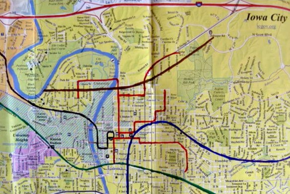 Riding The Five Rails Of Iowa City. | Our Iowa Heritage