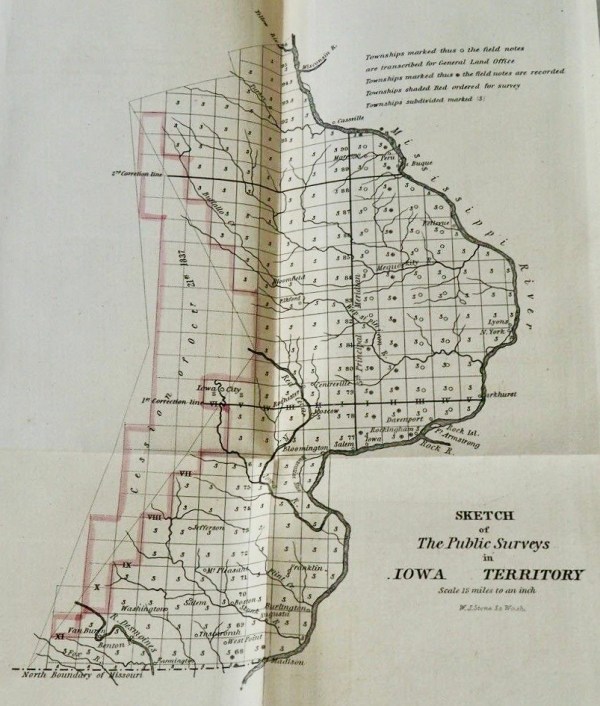 Iowa Territory 1838-1846. | Our Iowa Heritage