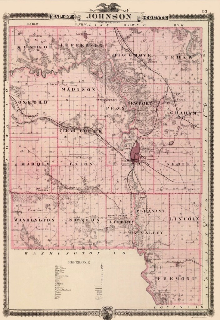 Johnson County Remembrance Markers. | Our Iowa Heritage