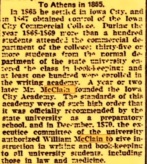 Tipton’s Farm Boy – Judge Emlin McClain. | Our Iowa Heritage