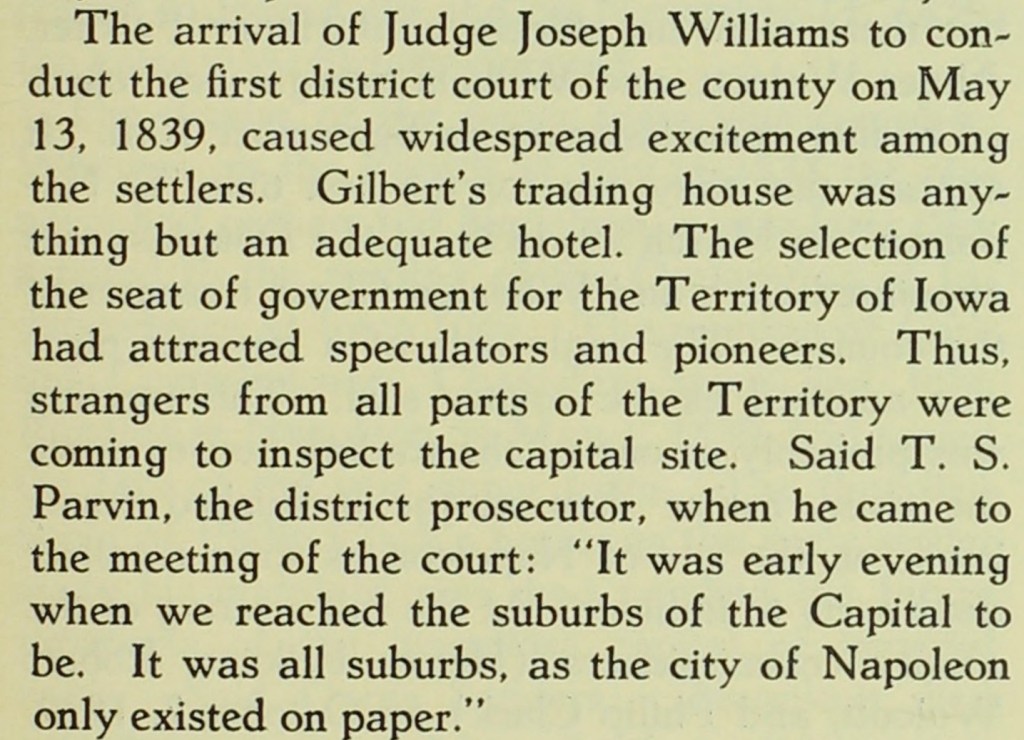Courting Johnson County. | Our Iowa Heritage
