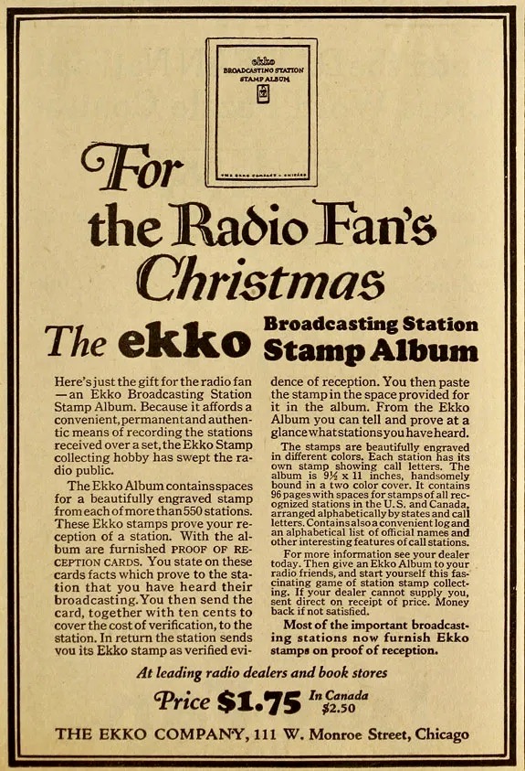 Iowa City & EKKO Radio Stamps. | Our Iowa Heritage