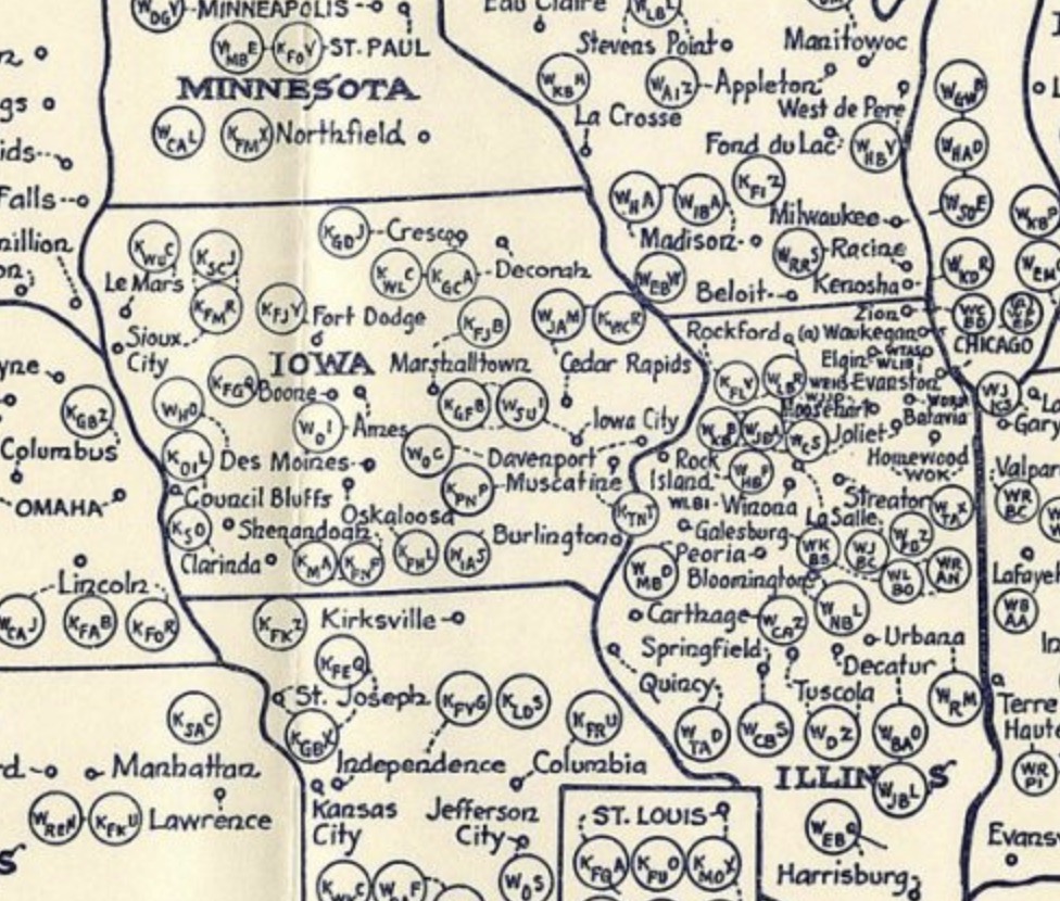 Iowa City & EKKO Radio Stamps. | Our Iowa Heritage