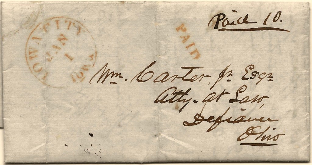 Curtis Bates – The Christmas Day Letter From Iowa City. | Our Iowa Heritage