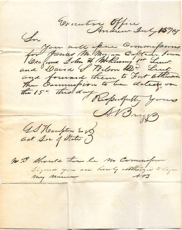 Ansel Briggs – The Stagecoach Driver Who Became Governor. | Our Iowa ...