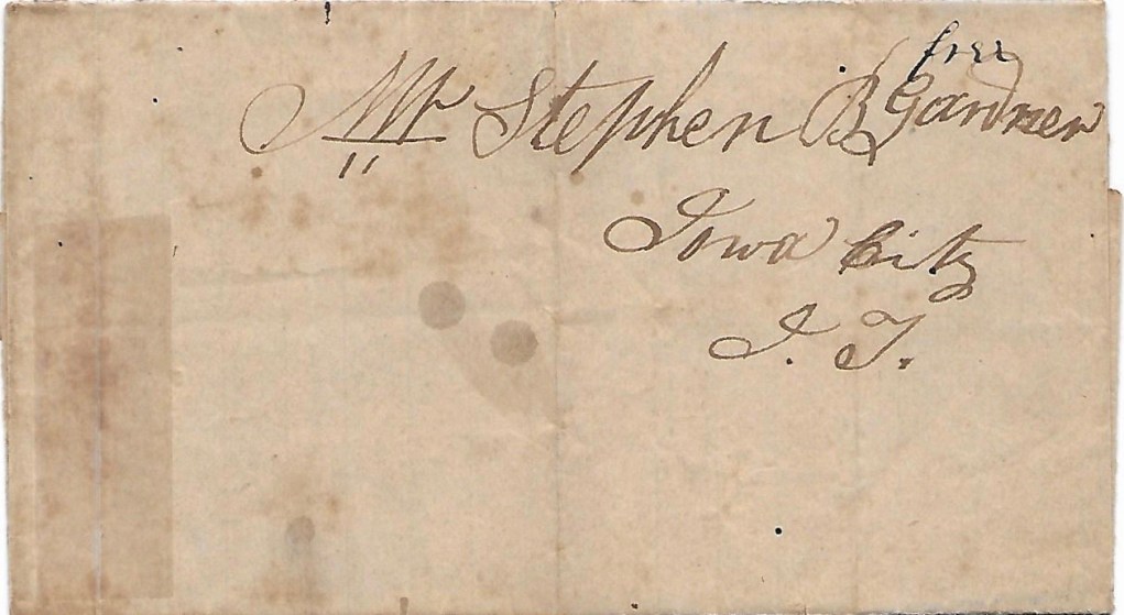 1840 – The Road From Bloomington To Iowa City. | Our Iowa Heritage