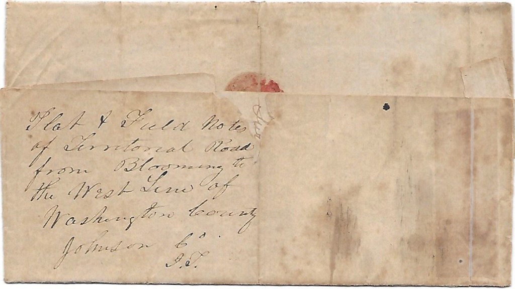 1840 – The Road From Bloomington To Iowa City. | Our Iowa Heritage