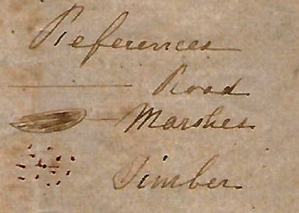 July 30, 1840 – Johnson County Road Map – Bloomington To Iowa City ...