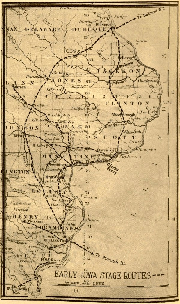 Ansel Briggs – The Stagecoach Driver Who Became Governor. | Our Iowa ...