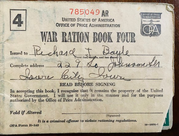 1942 – War Rationing Hits Iowa City. | Our Iowa Heritage
