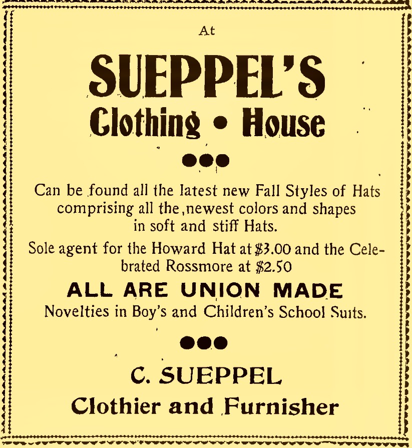 The Sueppel Family – Iowa City Pioneers. | Our Iowa Heritage