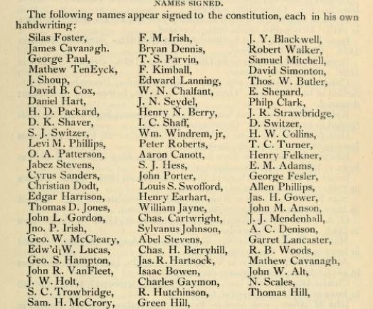 The Old Settlers Of Johnson County – 1866-1925. | Our Iowa Heritage