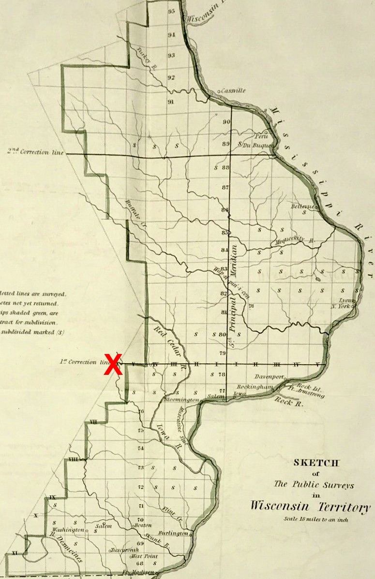 1837 – Welcome To Wisconsin Territory – Iowa District. | Our Iowa Heritage