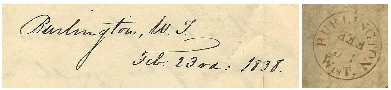 1837 – Welcome To Wisconsin Territory – Iowa District. | Our Iowa Heritage