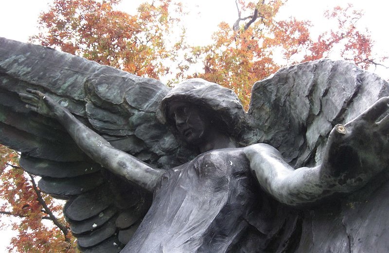 Iowa City’s Infamous Black Angel. | Our Iowa Heritage