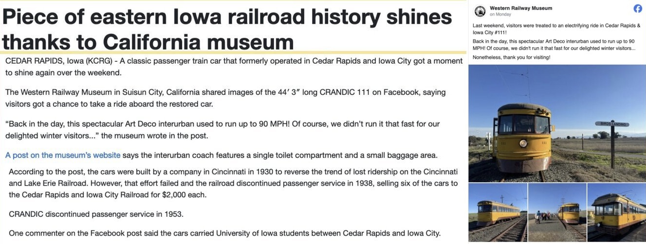 Riding The Five Rails Of Iowa City. | Our Iowa Heritage