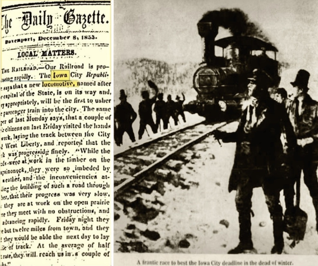 December 8, 1855. | Our Iowa Heritage