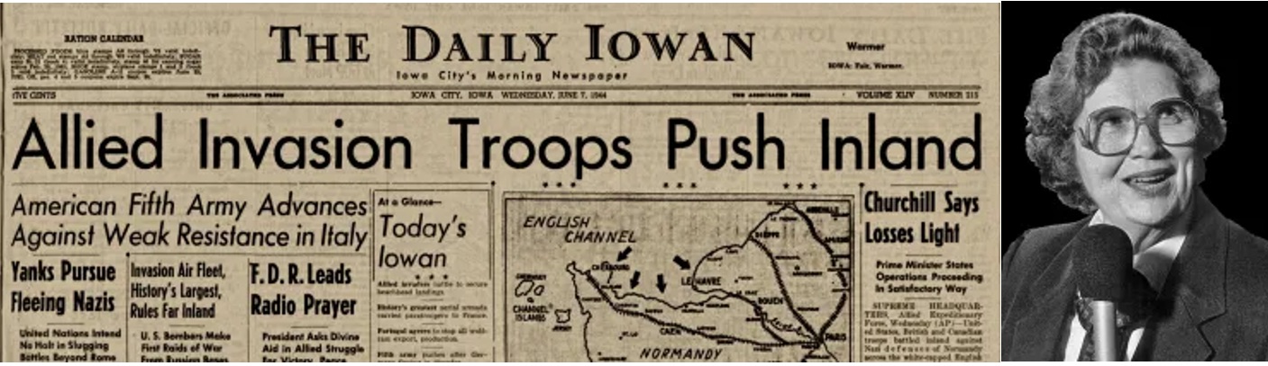 June 7, 1944. | Our Iowa Heritage