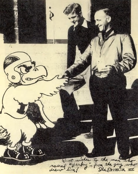 Herky The Hawk – 75 Years Young. | Our Iowa Heritage