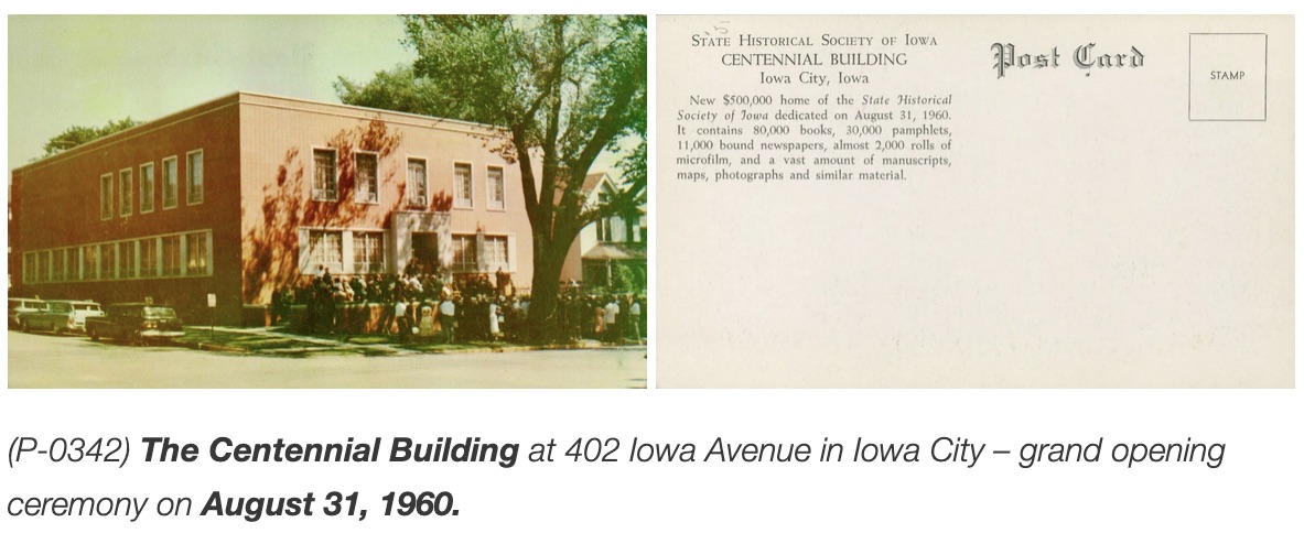 August 31, 1960. | Our Iowa Heritage